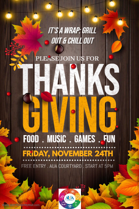 Thanksgiving | PosterMyWall