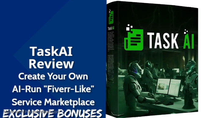 Copy of TaskAI Review | PosterMyWall