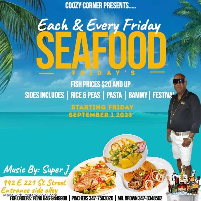 Fish Fry Fridays | PosterMyWall