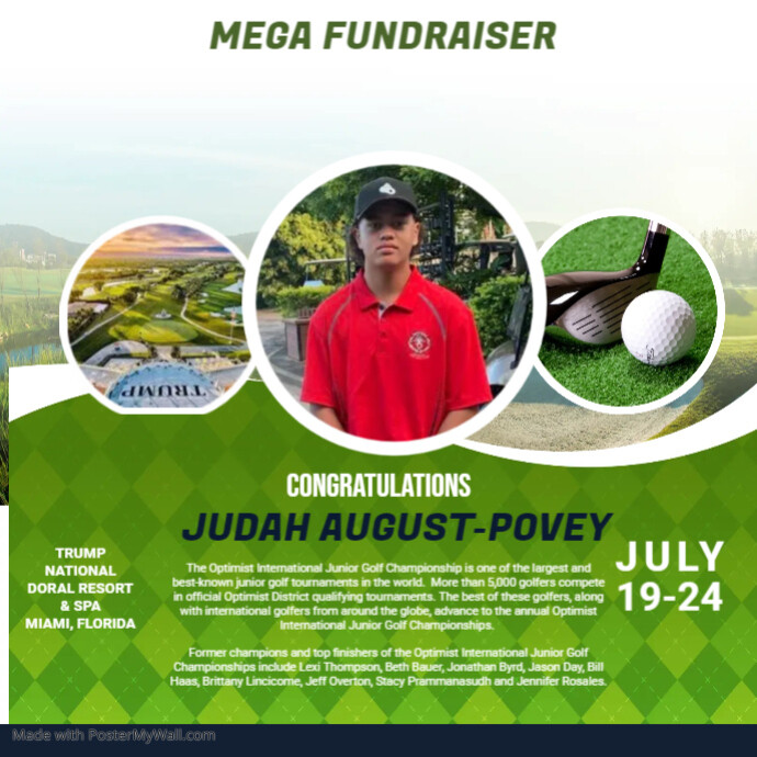 Green Golf Country Club Instagram Post | PosterMyWall