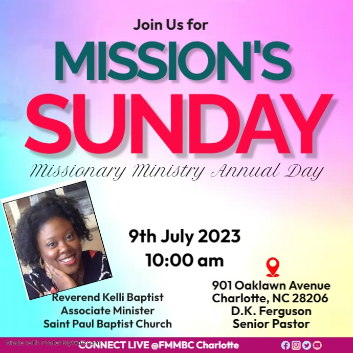 mission sunday (3) | PosterMyWall