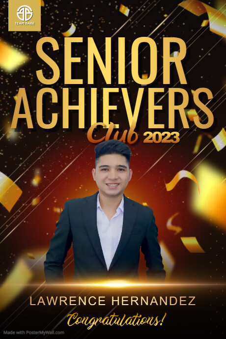 Senior Achievers Club (1) | PosterMyWall