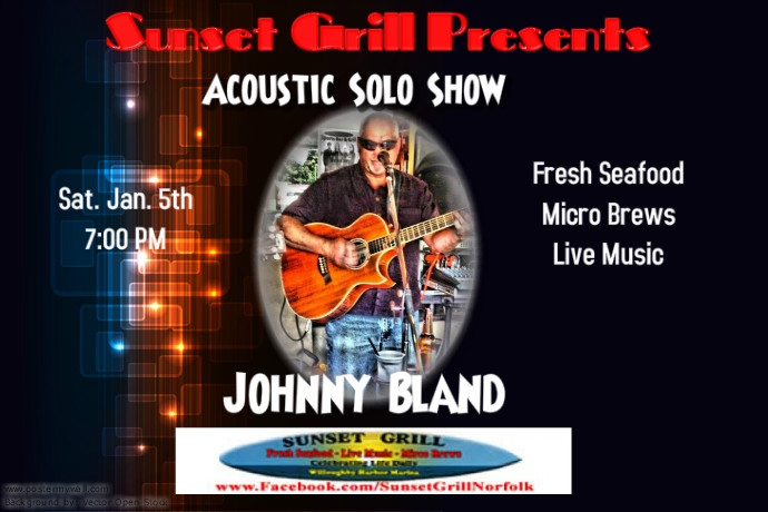 Copy of Johnny Bland Music Background | PosterMyWall