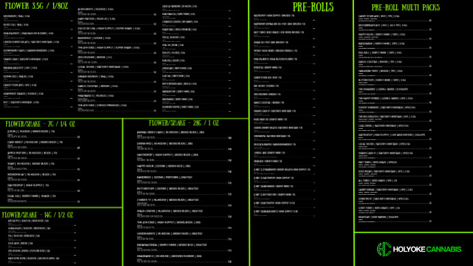 Flower Menu | PosterMyWall