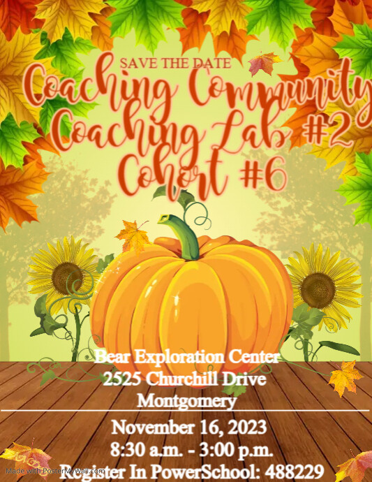 Coaching Lab 2 Cohort 6 | PosterMyWall