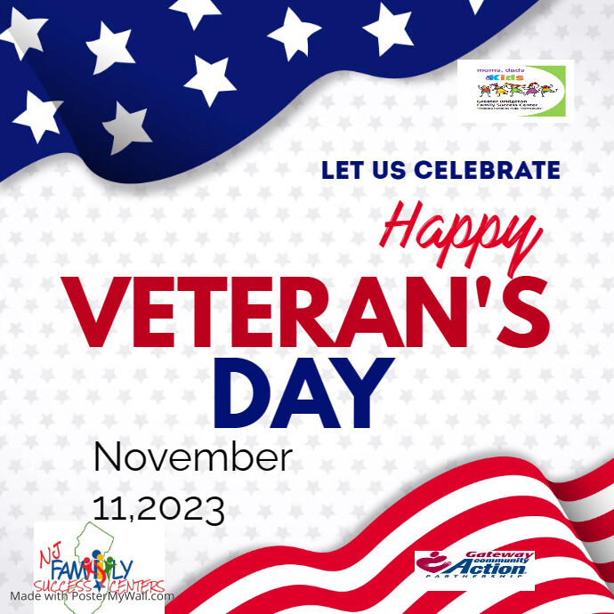 president day, Veteran's day | PosterMyWall