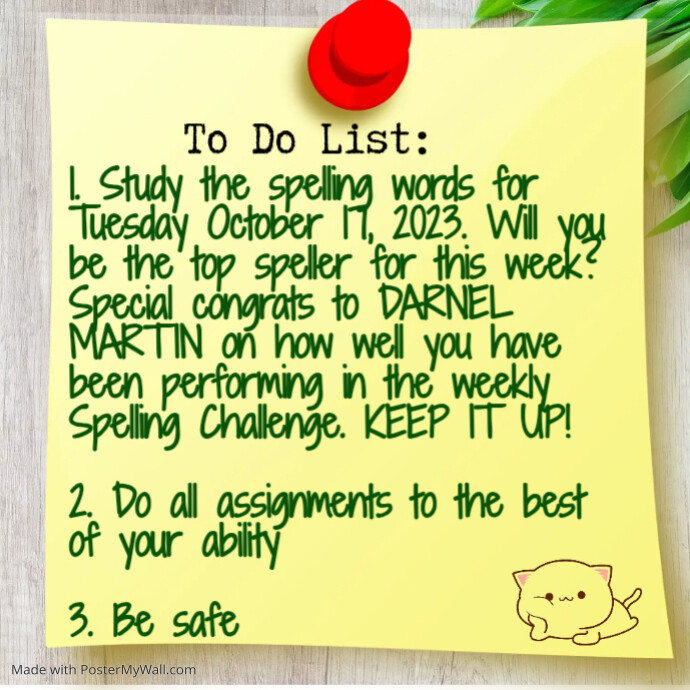 To do list Template | PosterMyWall