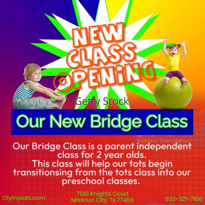 New Bridge Class | PosterMyWall