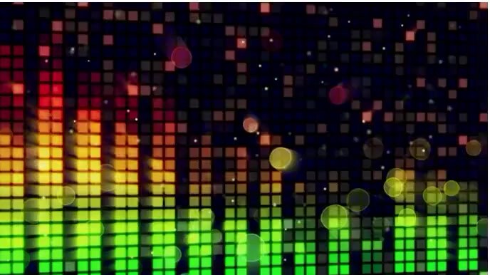 Audio Level Bars Zoom Background video | PosterMyWall