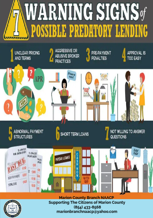 Predatory Lending Program Campaign | PosterMyWall