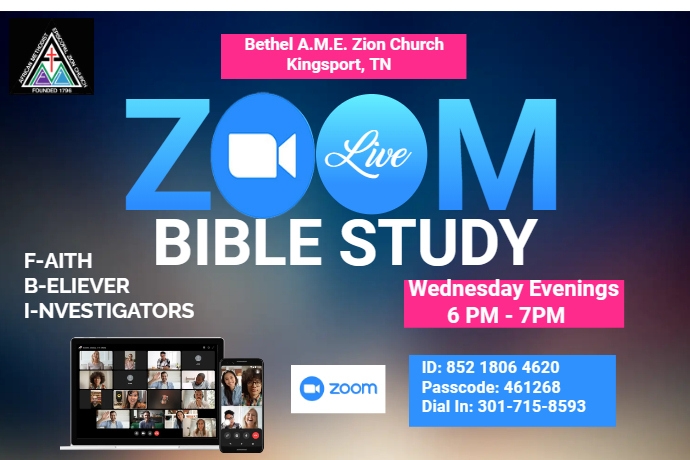 zoom bible study | PosterMyWall