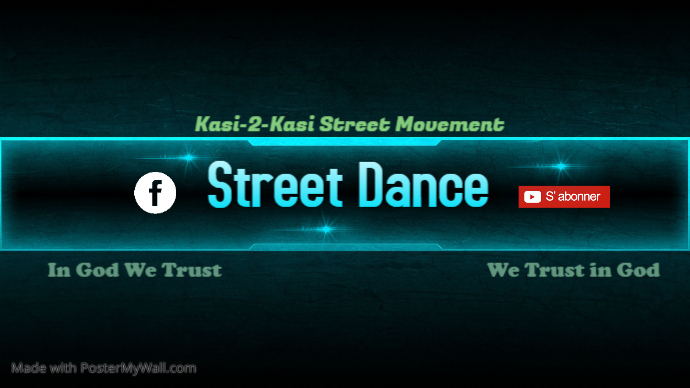 Copy of Copy of youtube banner by belkacem designer | PosterMyWall