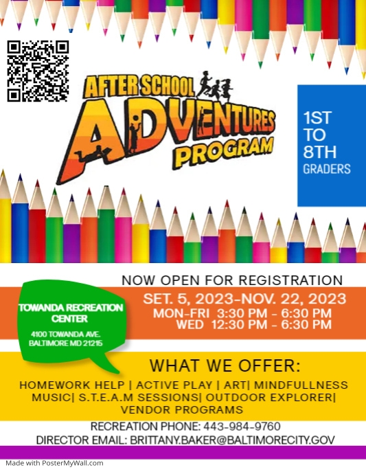 Copy of After School Program Flyer | PosterMyWall
