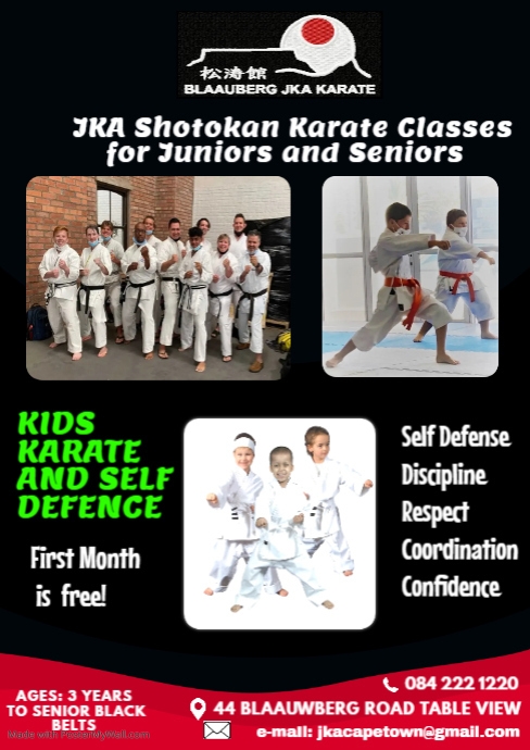 Copy of Kids Karate Class Flyer | PosterMyWall