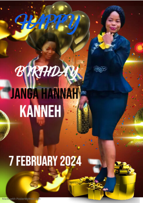 birthday party ad design template (1) | PosterMyWall