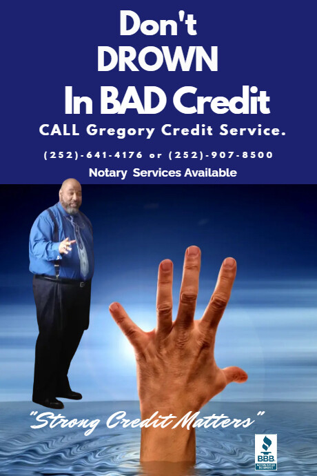 Copy of Drowning In Debt Poster | PosterMyWall