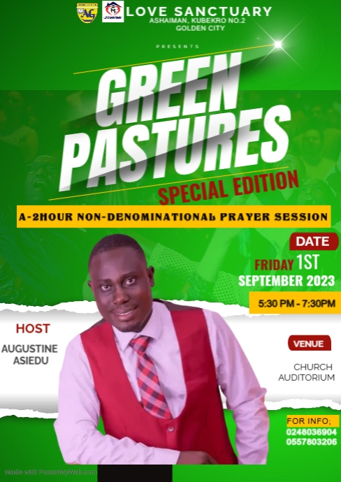 GREEN PASTURES | PosterMyWall