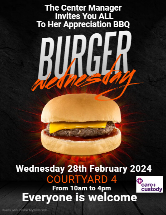 Copy of BUrger Party Flyer Template | PosterMyWall