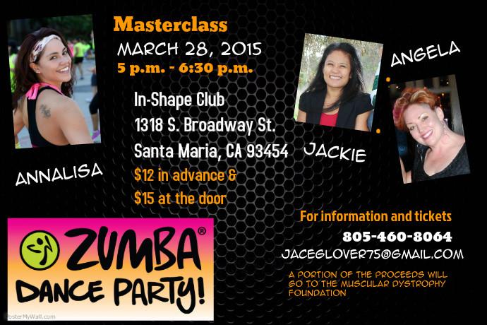 Zumba Masterclass | PosterMyWall