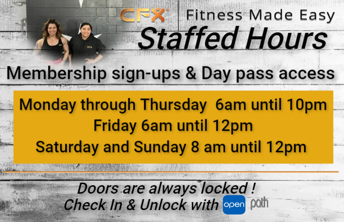 Copy of Copy of Copy of CFX Colors Hours | PosterMyWall