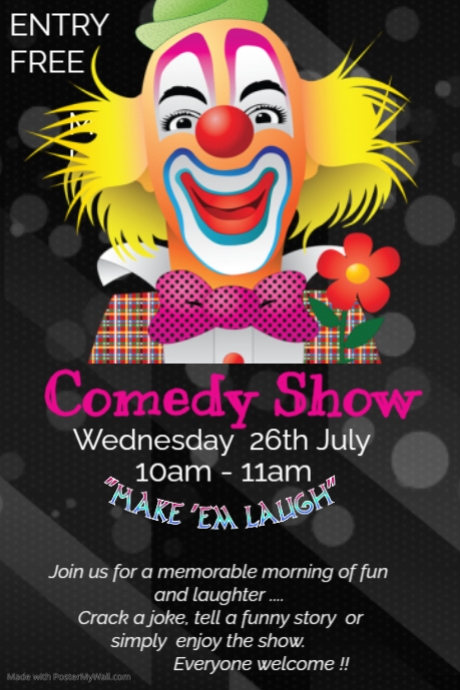 Clown School Poster | PosterMyWall