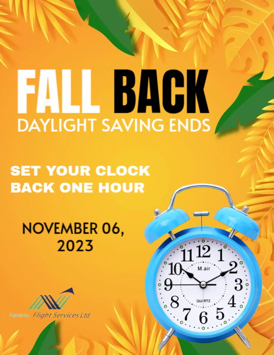 Daylight Savings Template | PosterMyWall