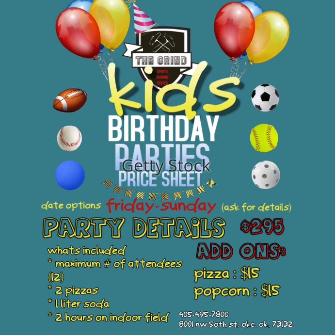 Grind Parties price | PosterMyWall