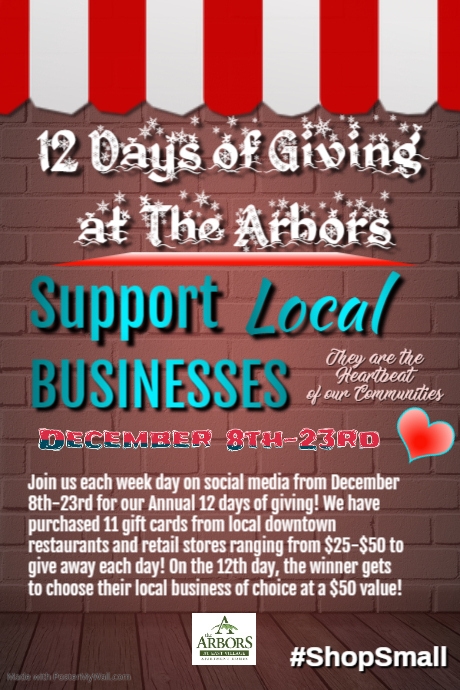 Copy of Copy of Copy of Support Local Business Poster | PosterMyWall