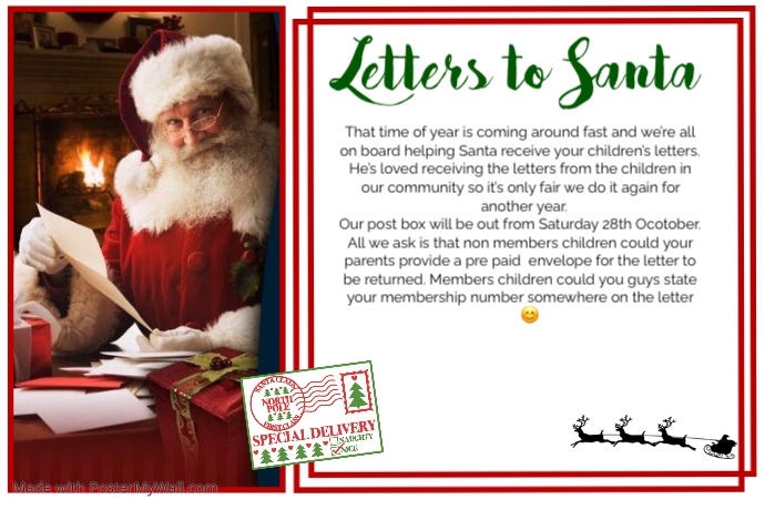 Copy of Letters to Santa | PosterMyWall
