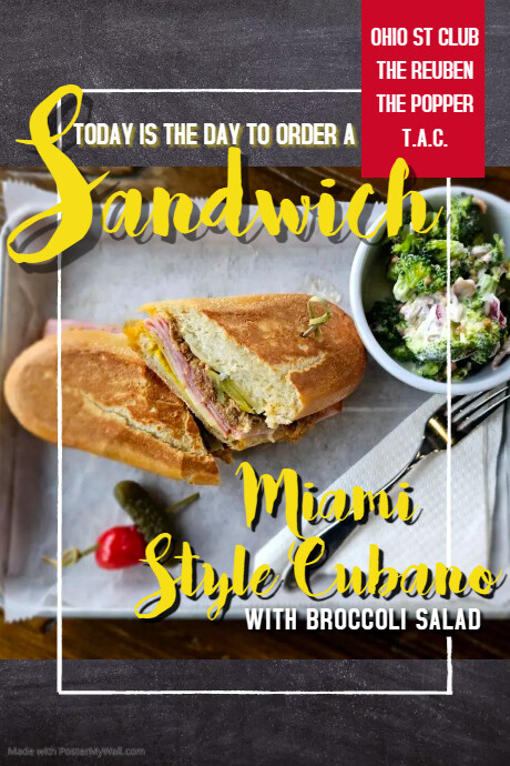 Flyer SANDWICH | PosterMyWall