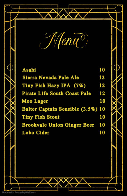 Copy of Menu Flyer | PosterMyWall