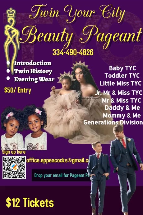 Copy of Copy of Pageant FLYER (1) | PosterMyWall