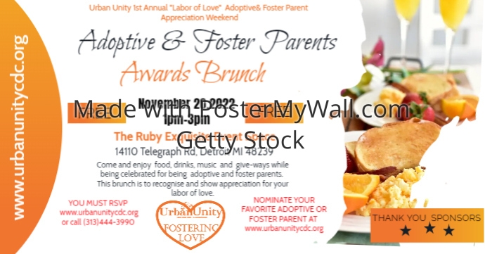 restaurant facebook advertising light yellow | PosterMyWall