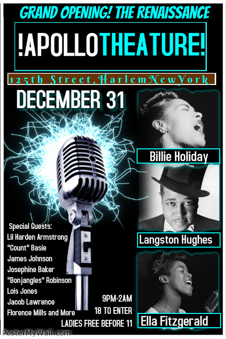 Copy of Harlem Renaissance | PosterMyWall