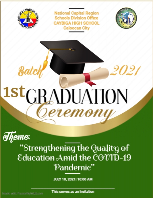Copy of GRADUATION | PosterMyWall