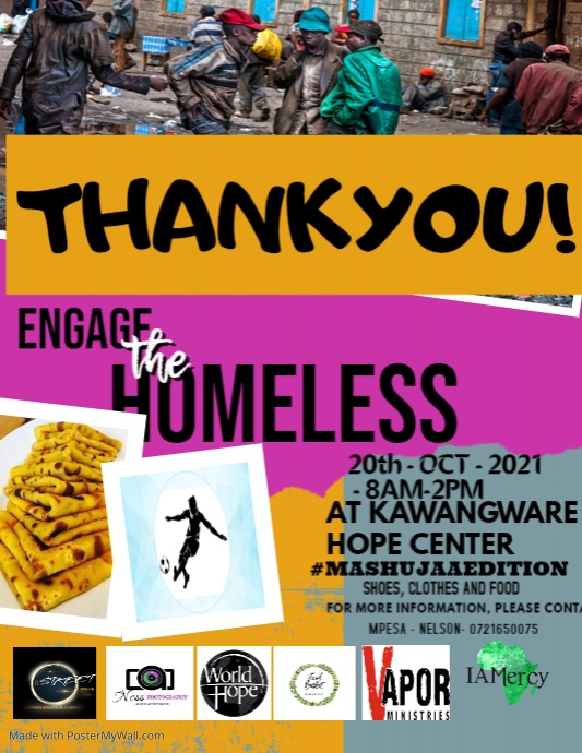 Copy of Copy of Feed The Homeless Flyer | PosterMyWall
