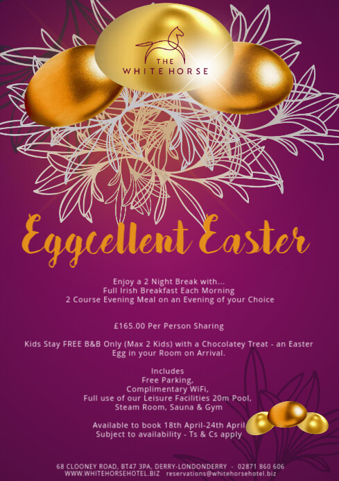 Eggcellent Easter 2022 | PosterMyWall