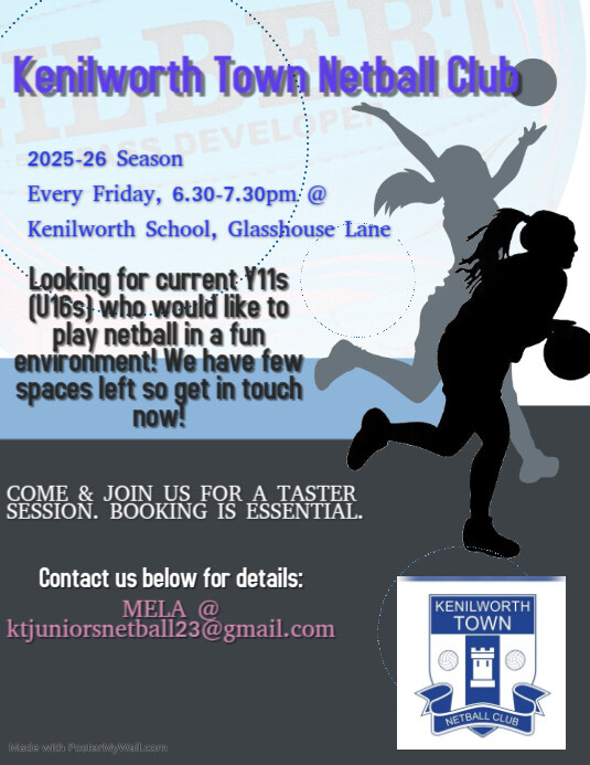 Netball Camp Flyer Template | PosterMyWall