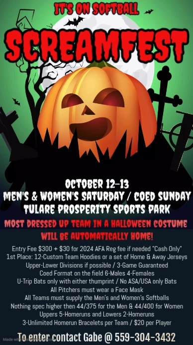 Screamfest | PosterMyWall