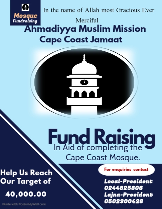 Blue and Red Kids Orphanage Fundraising Flyer | PosterMyWall