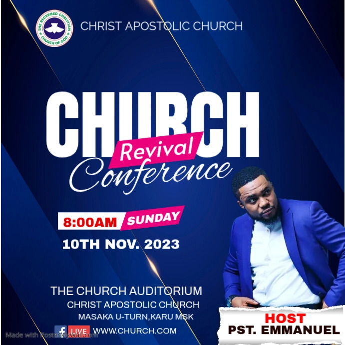 SUNDAY SERVICE FLYER (1) | PosterMyWall