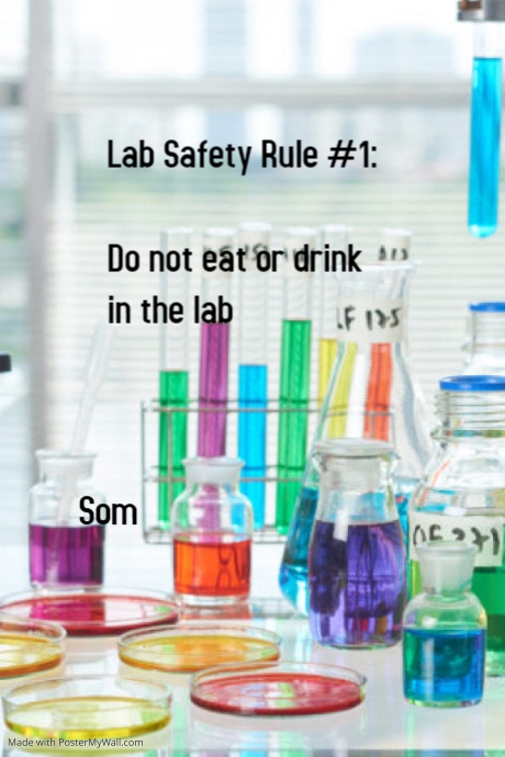 Copy of Lab Safety Rule | PosterMyWall