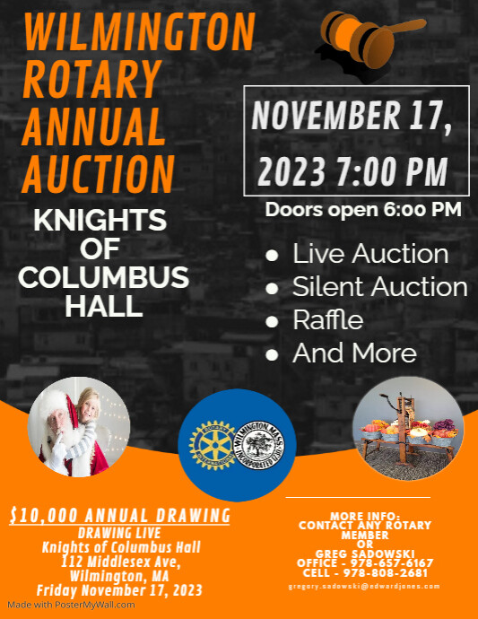 Copy of Charity Auction Flyer Template | PosterMyWall