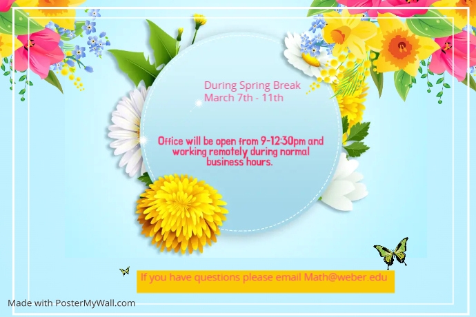 Copy of Spring Break Banner Template | PosterMyWall