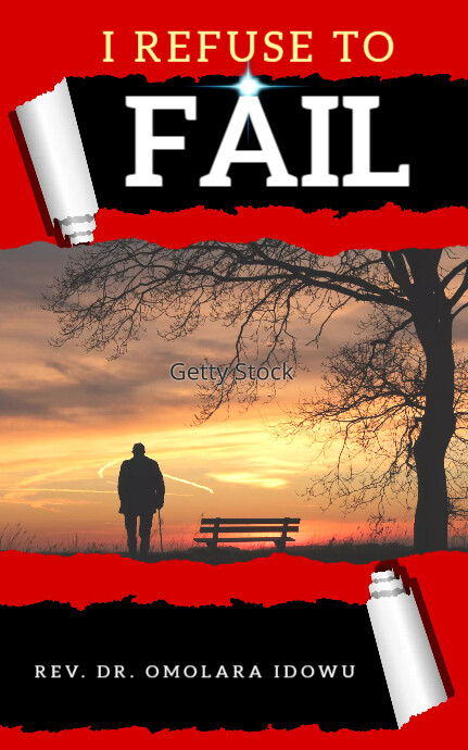 I Refuse to Fail Book Cover Template | PosterMyWall