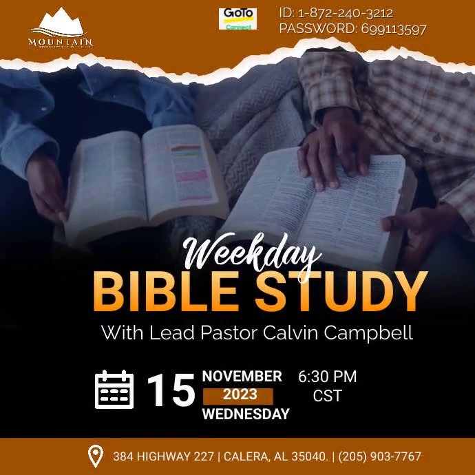 bible study | PosterMyWall