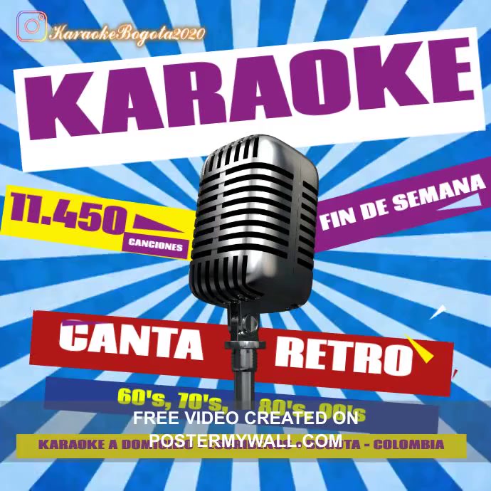 KARAOKE NIGHT BANNER | PosterMyWall