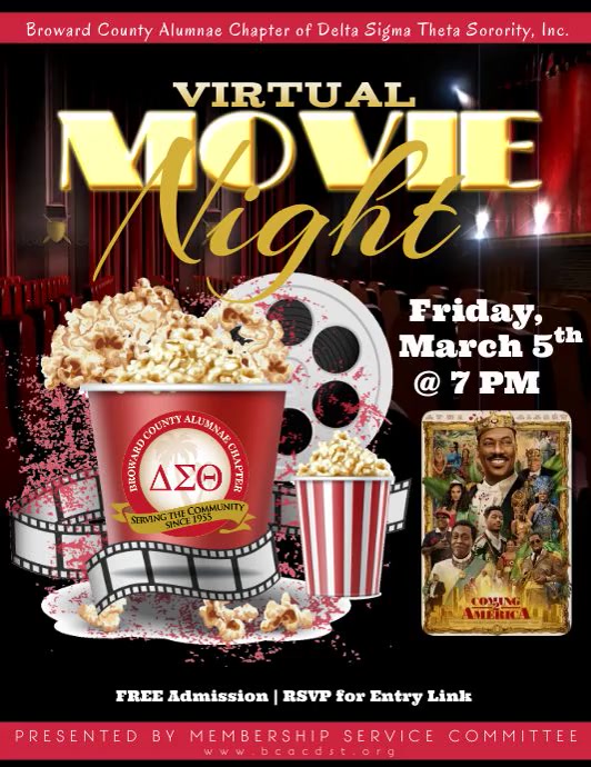 Copy of Copy of movie night event | PosterMyWall