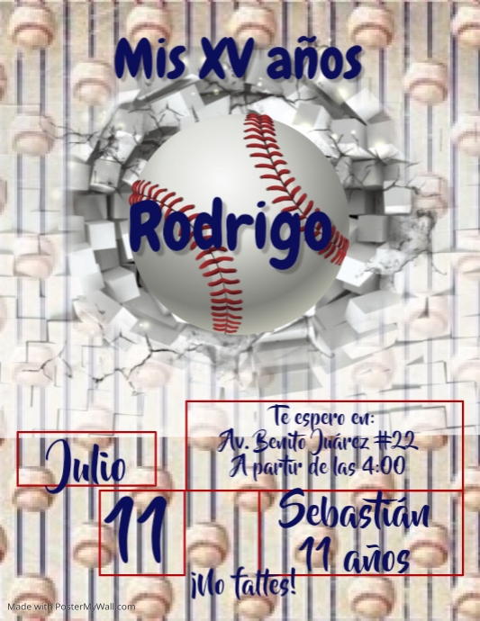 Copia de BASEBALL GAME | PosterMyWall