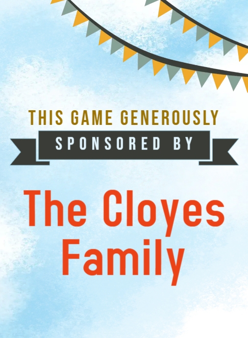 Ball Toss Sponsor 2022 | PosterMyWall